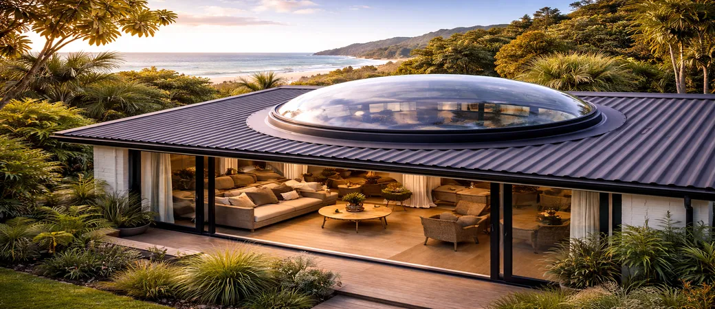 Designing large circular skylights in NZ homes